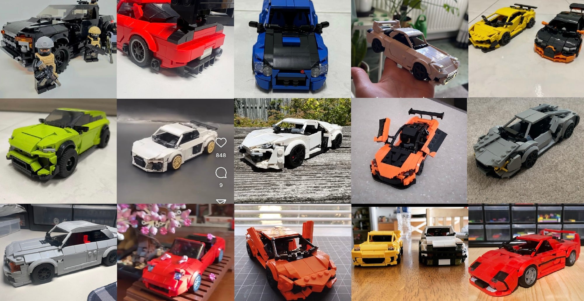 The Ultimate LEGO Car Instructions Bundle – Bricks, Blocks & MOCs