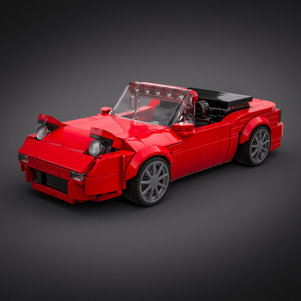 Inspired by Mazda Miata NA - Red (instructions) – Bricks, Blocks & MOCs