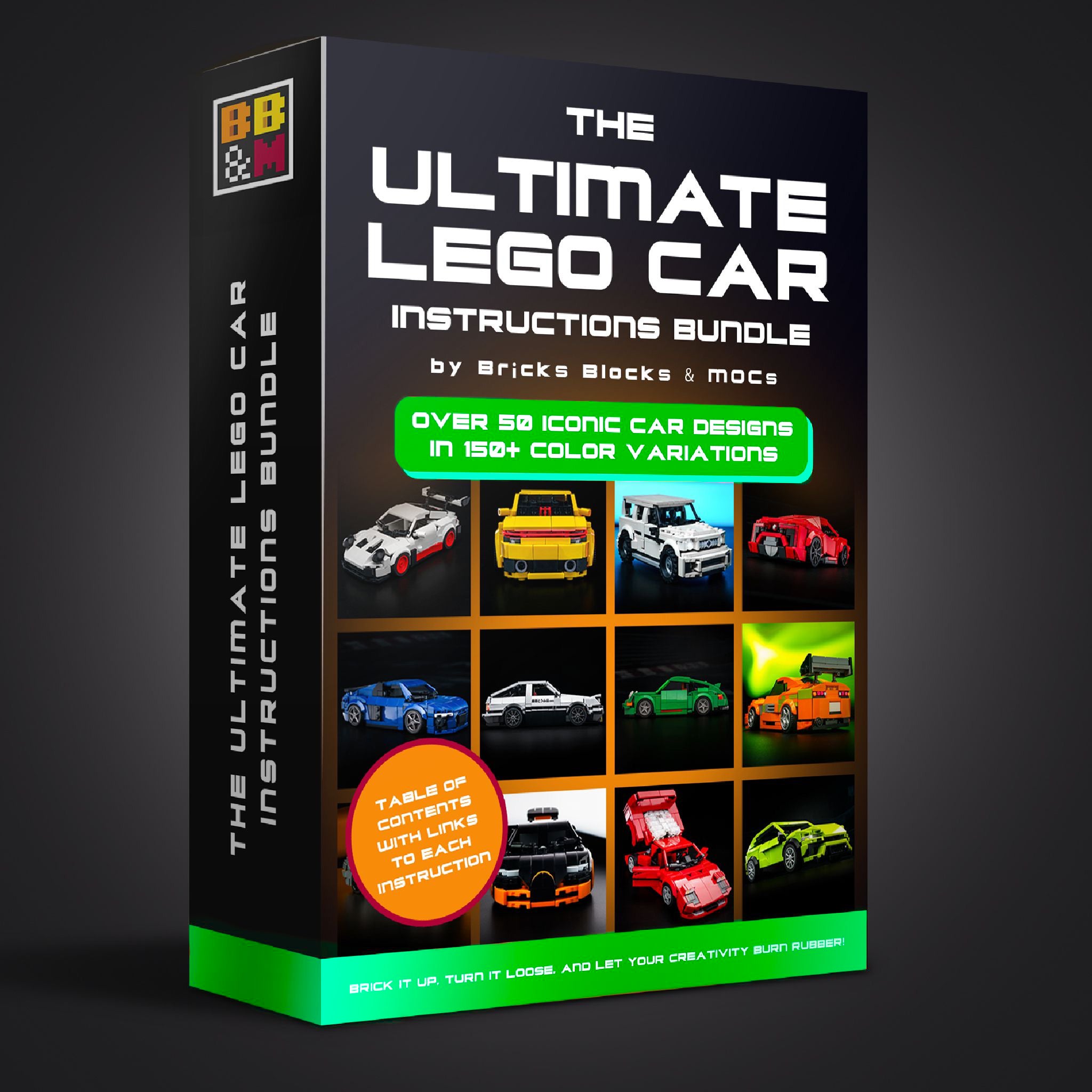 The Ultimate LEGO Car Instructions Bundle – Bricks, Blocks & MOCs