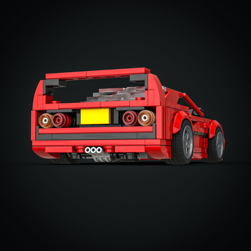 Inspired by Ferrari F40 - Custom LEGO Set – Bricks, Blocks & MOCs