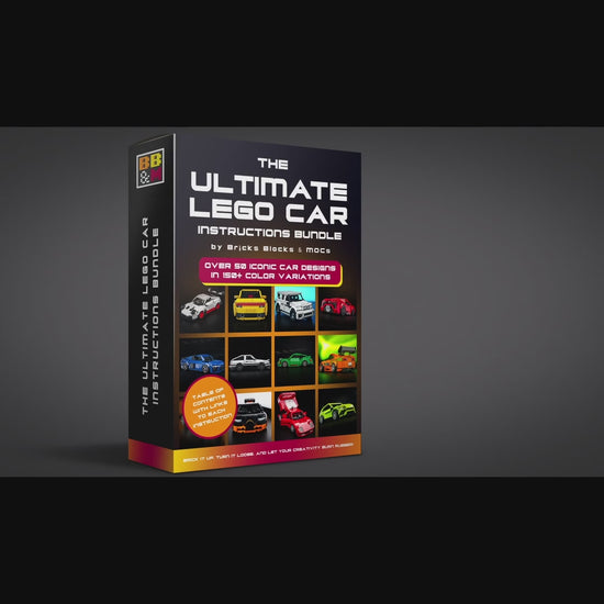 The Ultimate LEGO Car Instructions Bundle – Bricks, Blocks & MOCs