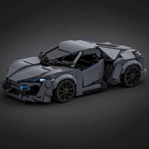 Inspired by Lykan HyperSport - Grey (instructions) – Bricks, Blocks & MOCs